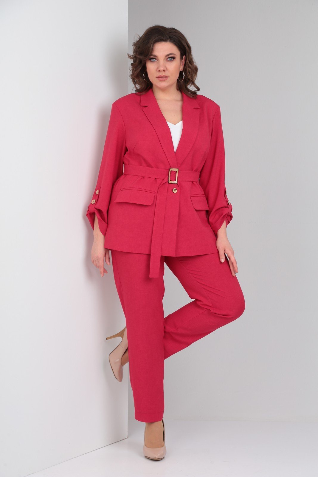 Костюм брючный 7702 бордо Tvin купить в интернет магазине | в наличии